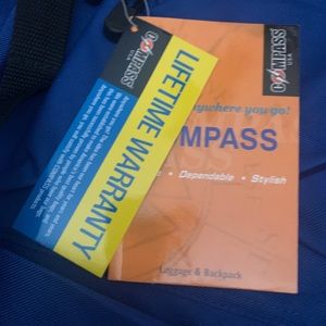 compass | Other | Compass Backpack Royal Blue Nwt | Poshmark